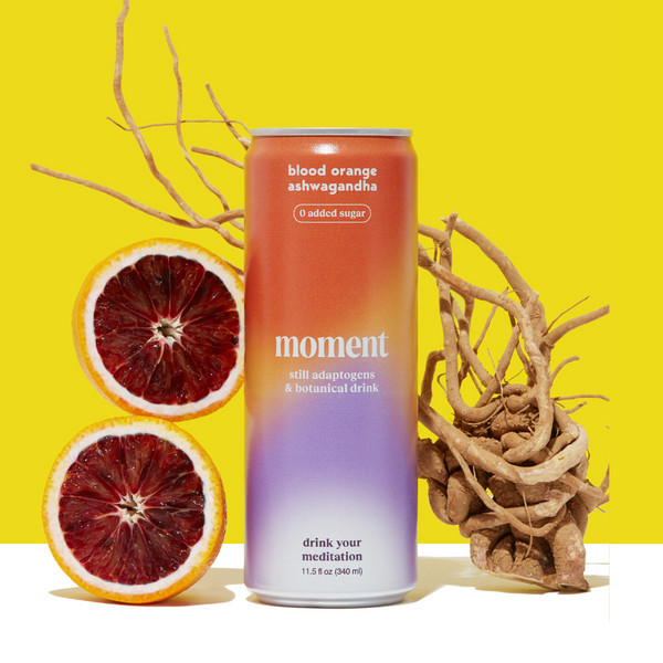 Blood Orange Adaptogen Drink [12 Pack] - DrinkMoment.com