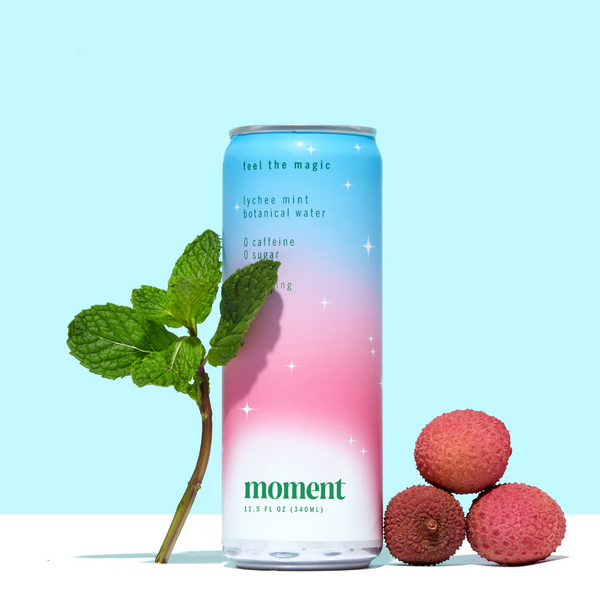 Lychee Mint Adaptogen Drink [12 Pack] - DrinkMoment.com